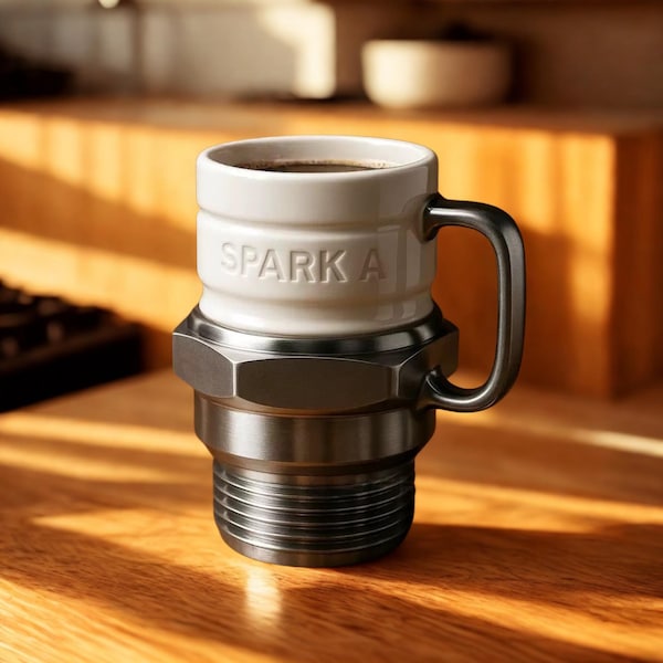 Spark Plug Coffee Mug - Etsy