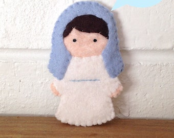 Virgin Mary Puppet - Etsy