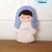Mary Finger Puppet Doll Ornament PDF Pattern Catholic Toy DIY | Etsy