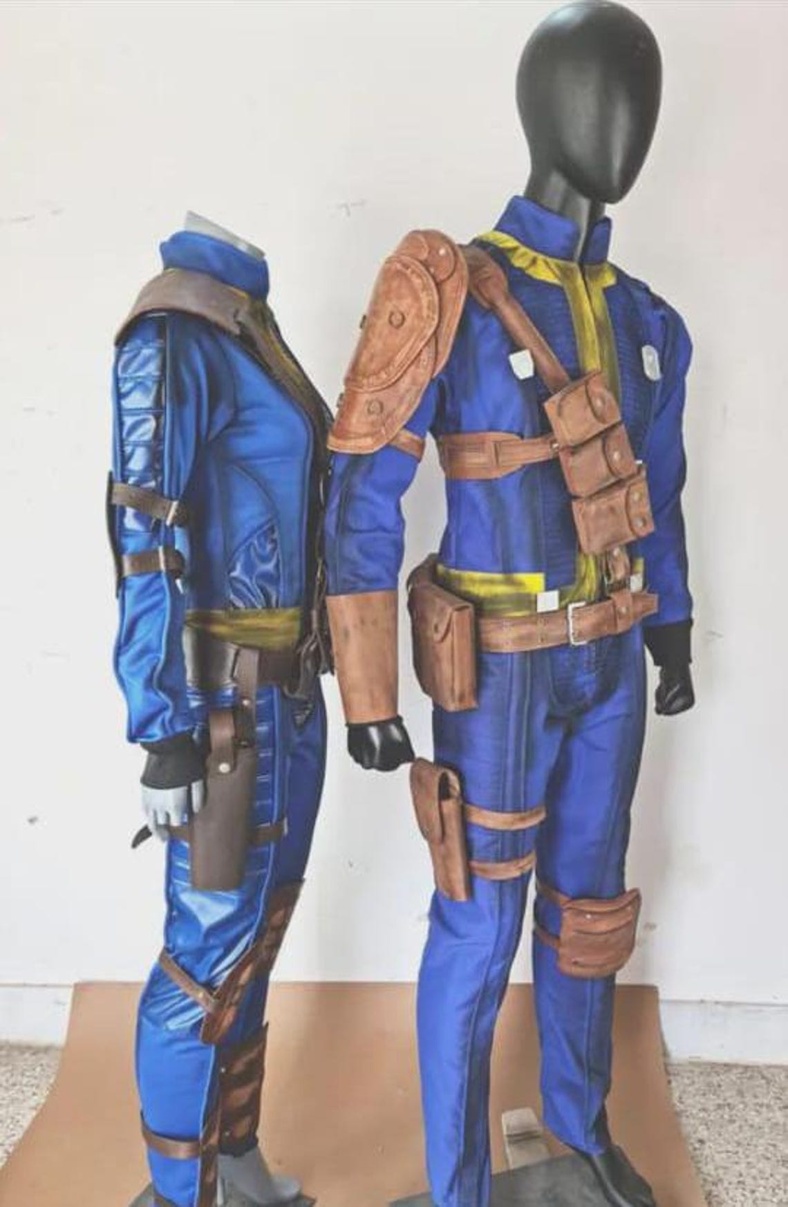 Fallout Vault Suit Cosplay Set: Vault 33 & 101 With Leather Belt - Etsy