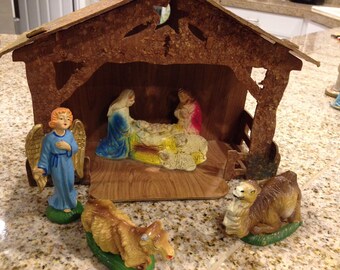 Cardboard nativity | Etsy