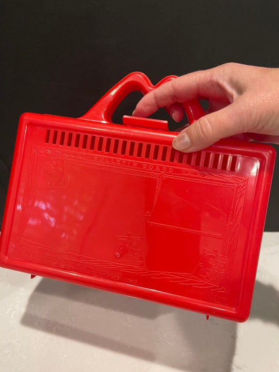Vintage Little Red Mcdonalds Lunch Box Carry Case School - Etsy