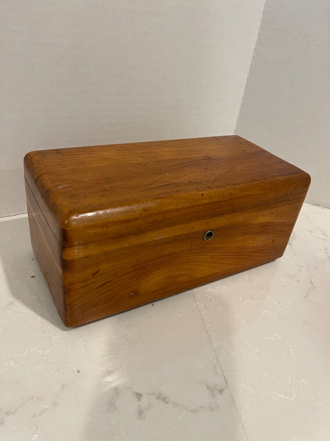 Cedar Box Vintage Storage No Key - Etsy