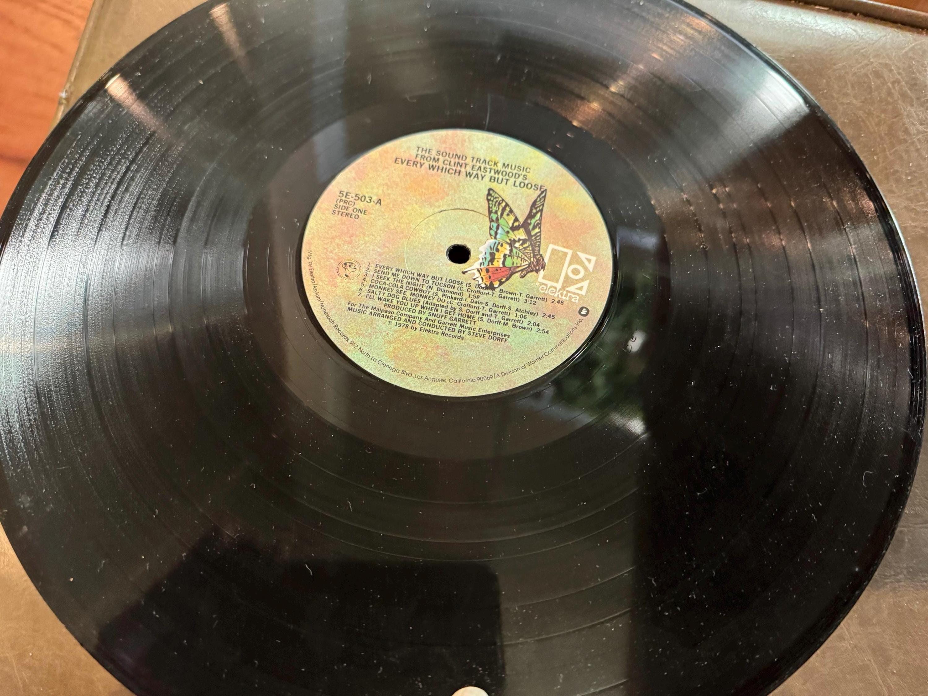 Vintage Every Which Way but Loose Soundtrack 1978 LP Vinyl Record Album ...