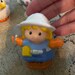 Fisher Price Little People Toddler Toy Animals Farm Gardener Rabbits ...