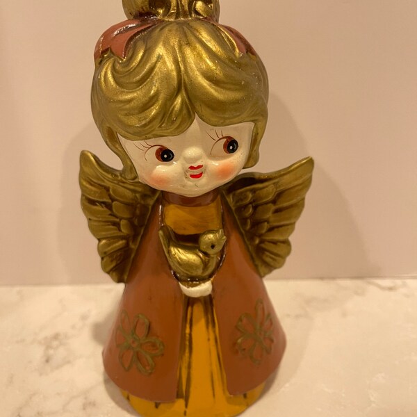 Angel Holding Bird - Etsy
