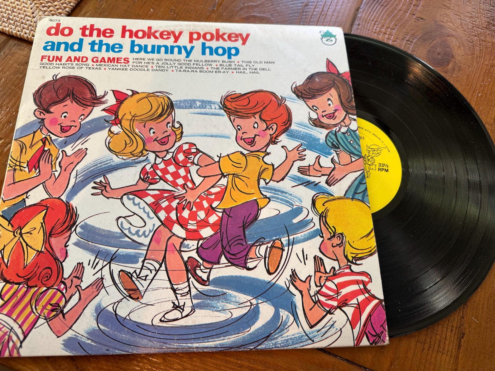 Vintage Peter Pan Players – Do the Hokey Pokey and the Bunny Hop Vinyl ...