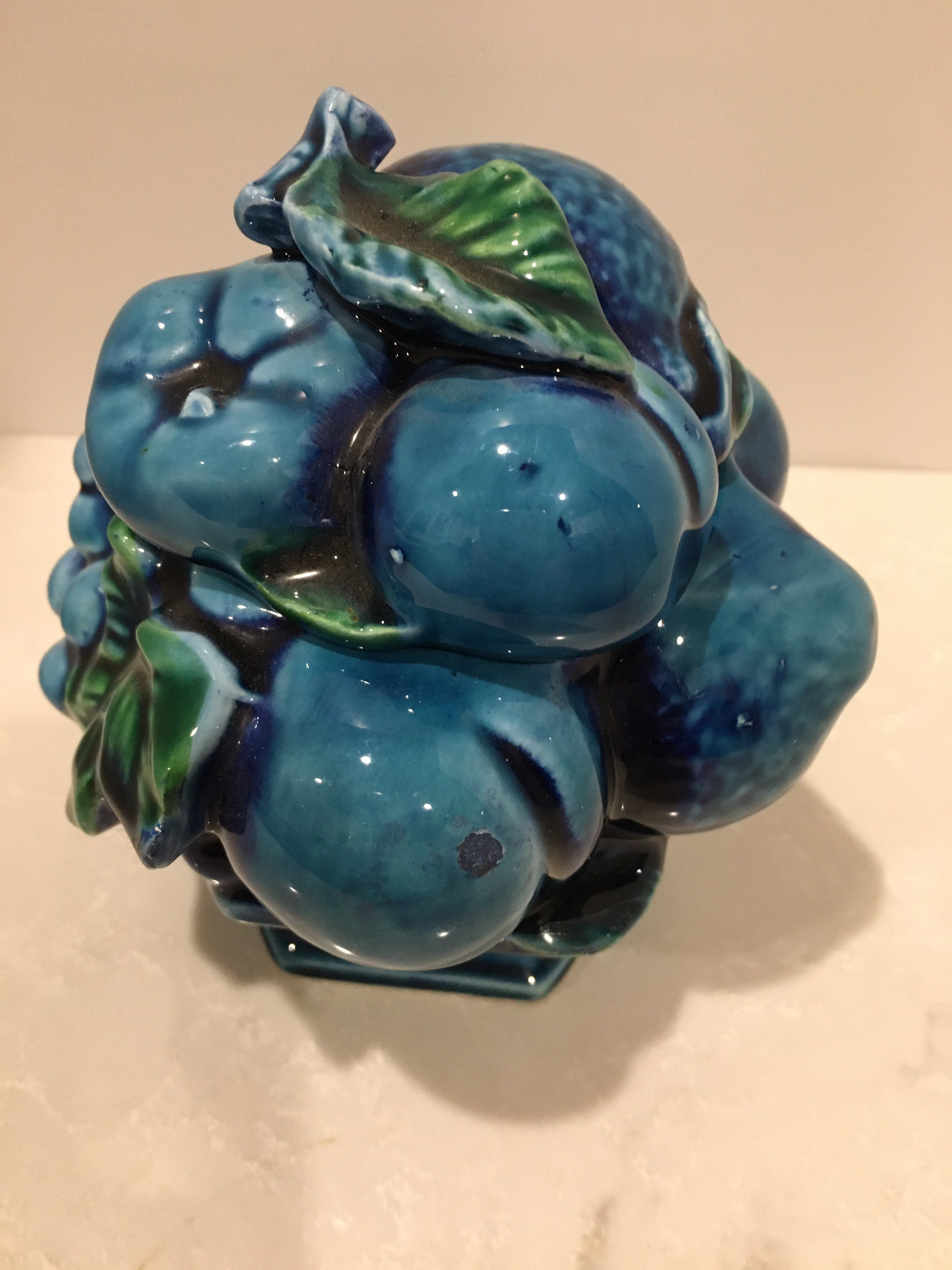 Vintage 1960s Inarco Japan Mood Indigo Blue Sugar Dish Bowl | Etsy