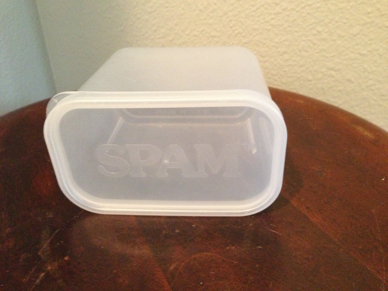 SPAM plastic container | Etsy