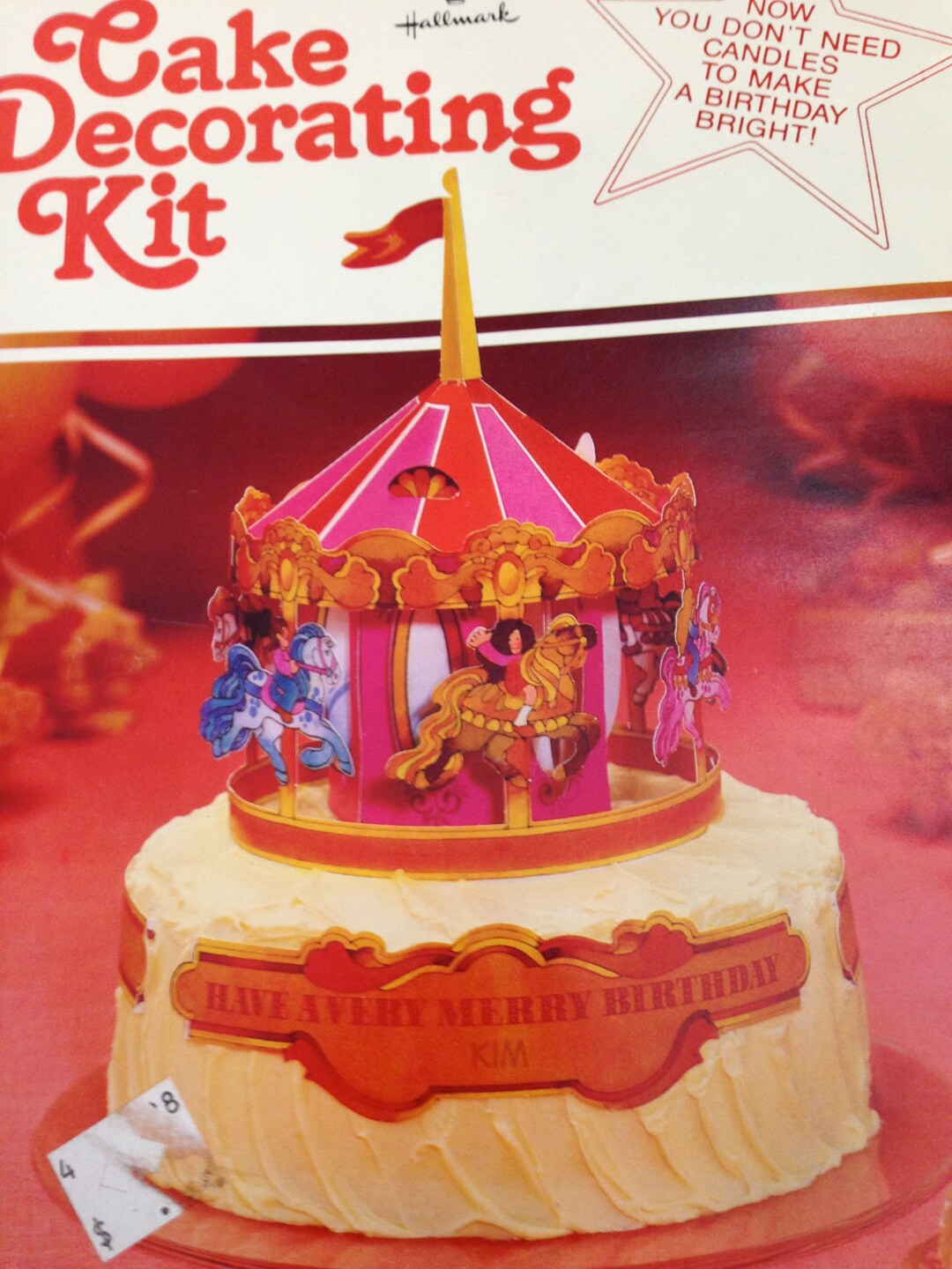 Cake Decorating Kit by Hallmark Merry Go Round - Etsy