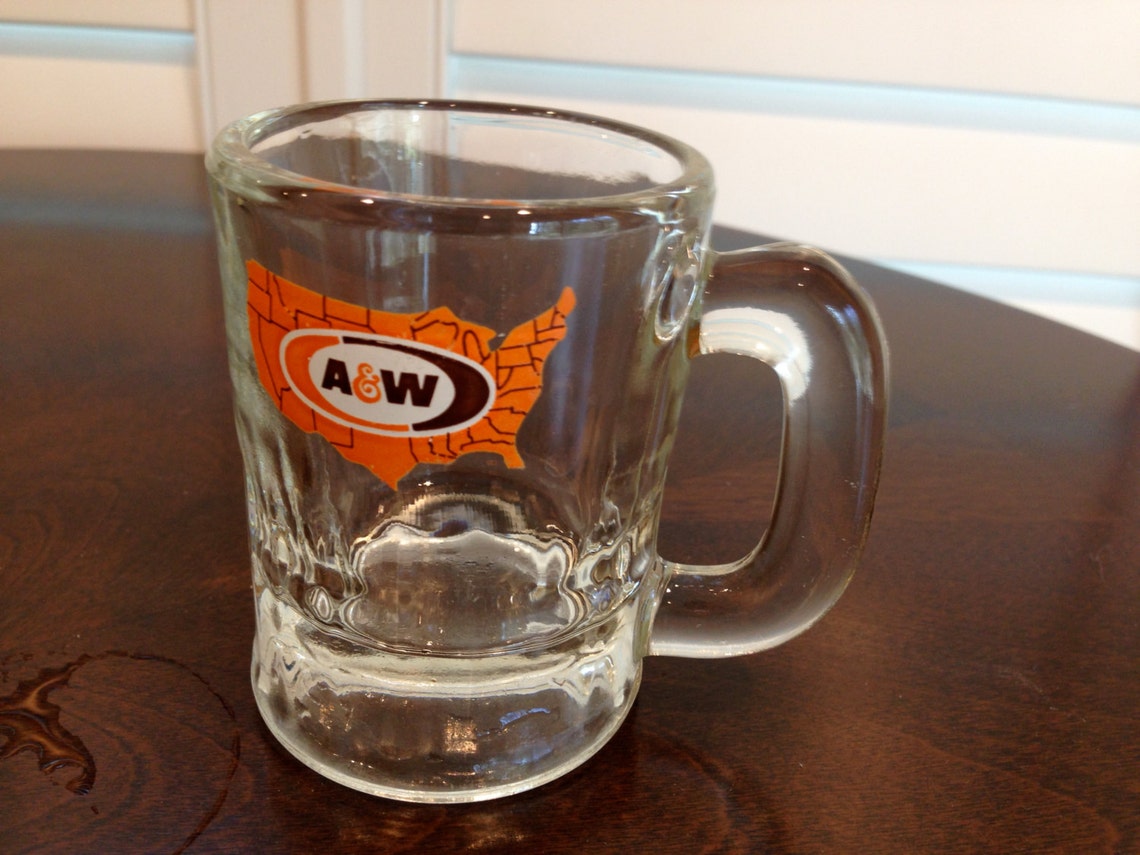 Vintage Advertising Collectible A & W Small Root Beer Mugs | Etsy