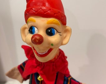 Clown Hand Puppet - Etsy