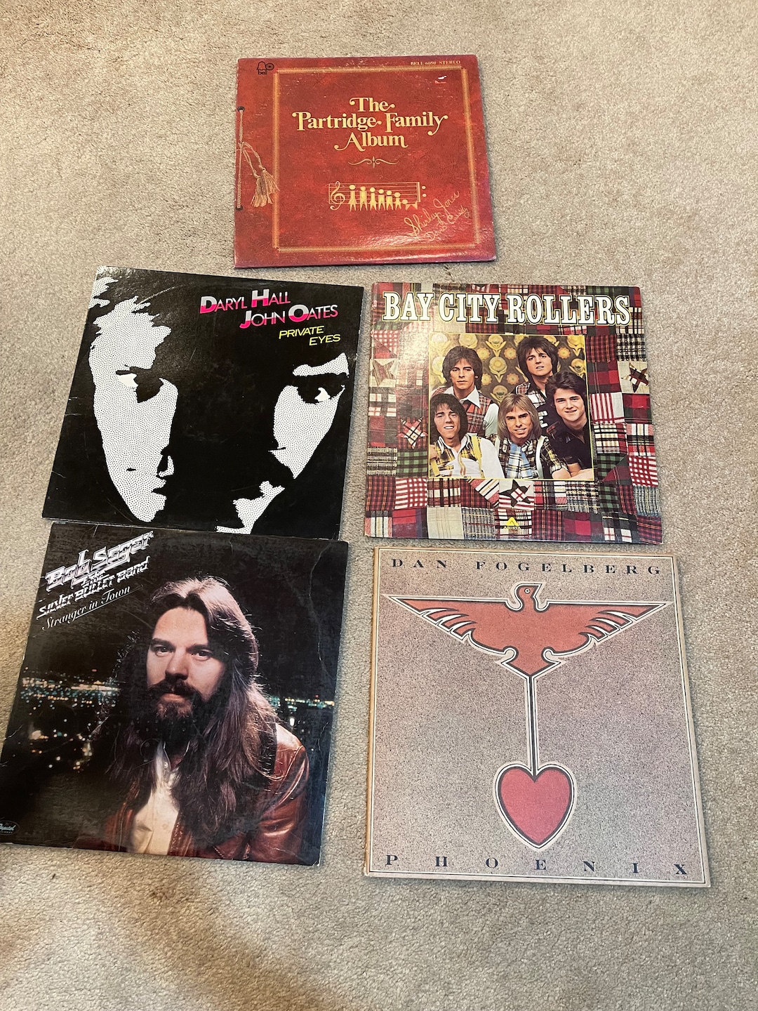 Vintage Vinyl 33 Record Original 1970s Partridge Family Bay City ...