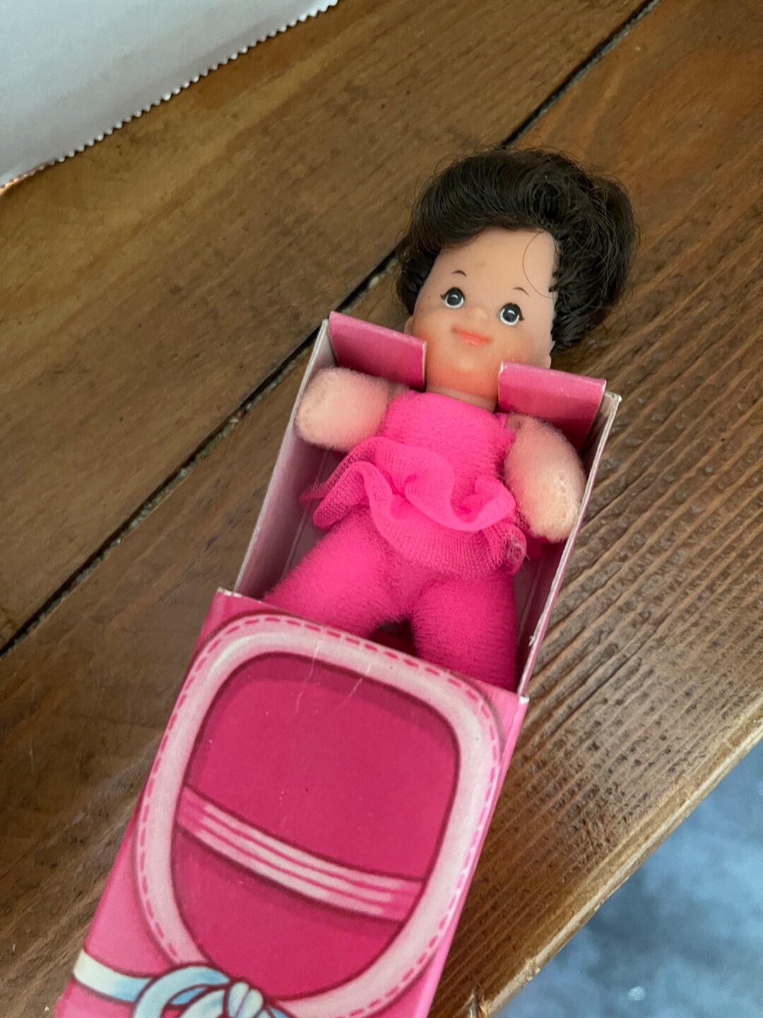 Vintage MATTEL 1978 Shoe Box Baby Beans Bedtime Mini Doll - Etsy