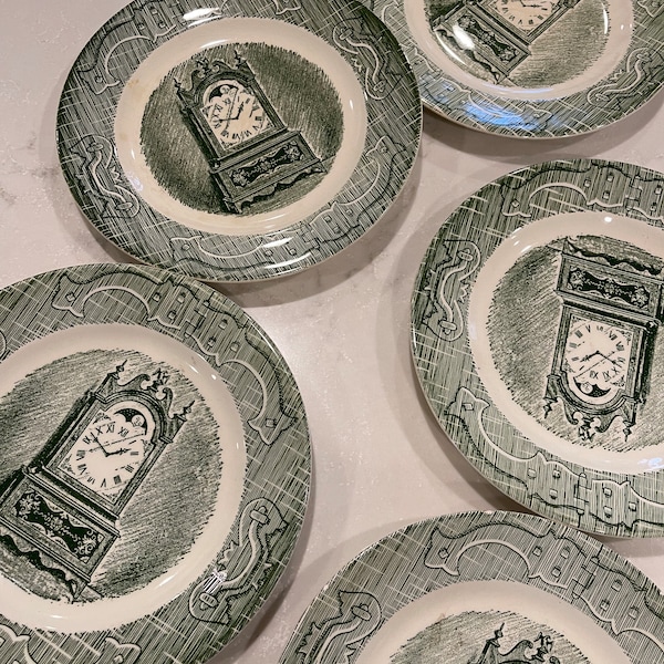 Clock Dinner Plates - Etsy