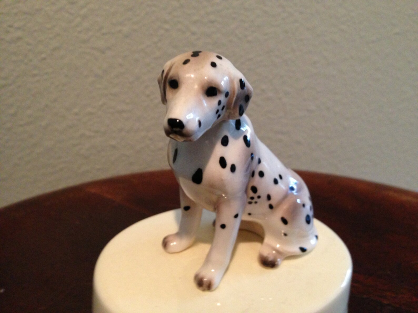 Dalmatian Dog Figurine Ceramic I Love My Dalmation - Etsy