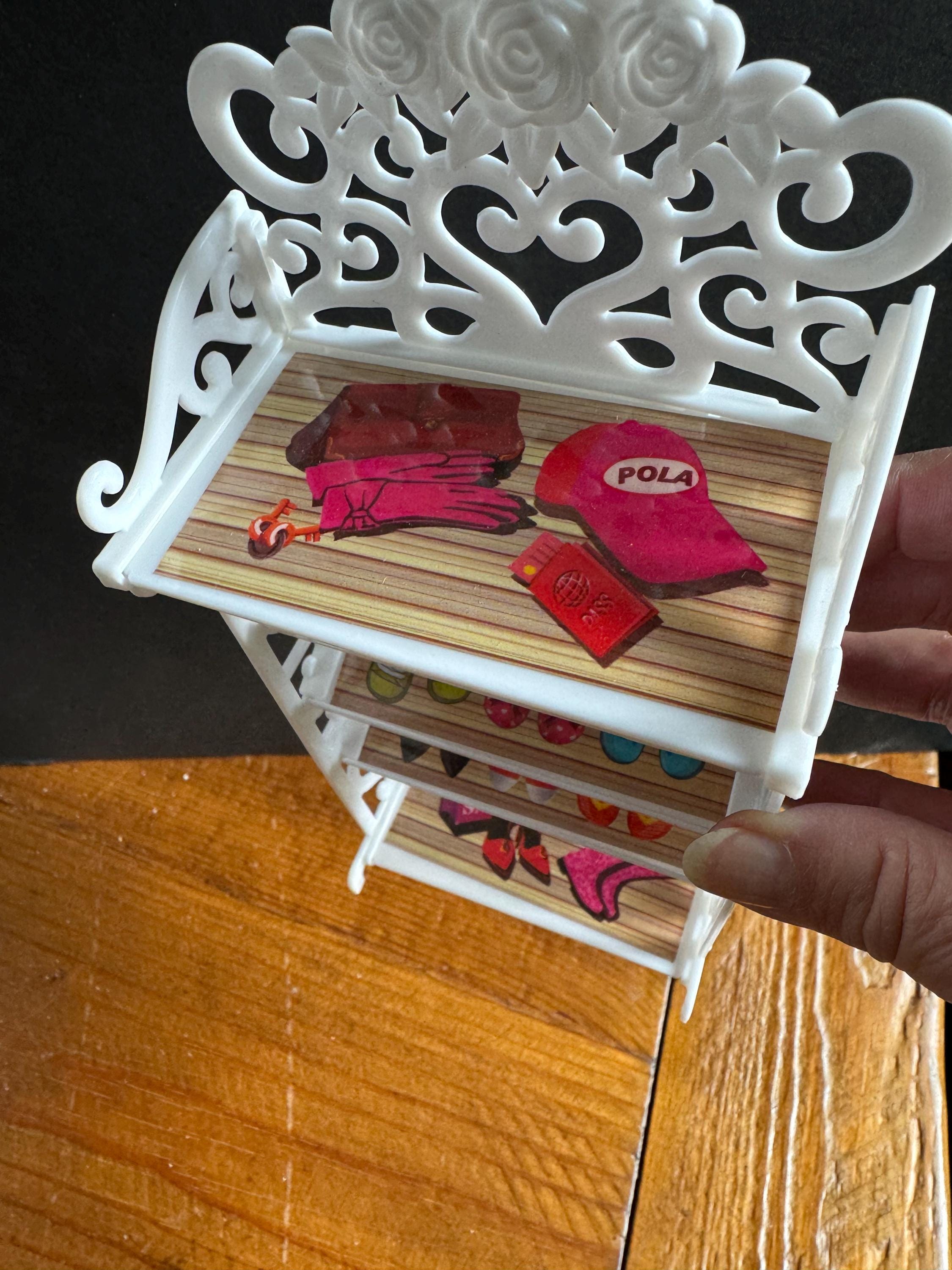Vintage Plastic Doll Shoe Rack: Barbie Display (8") - Etsy
