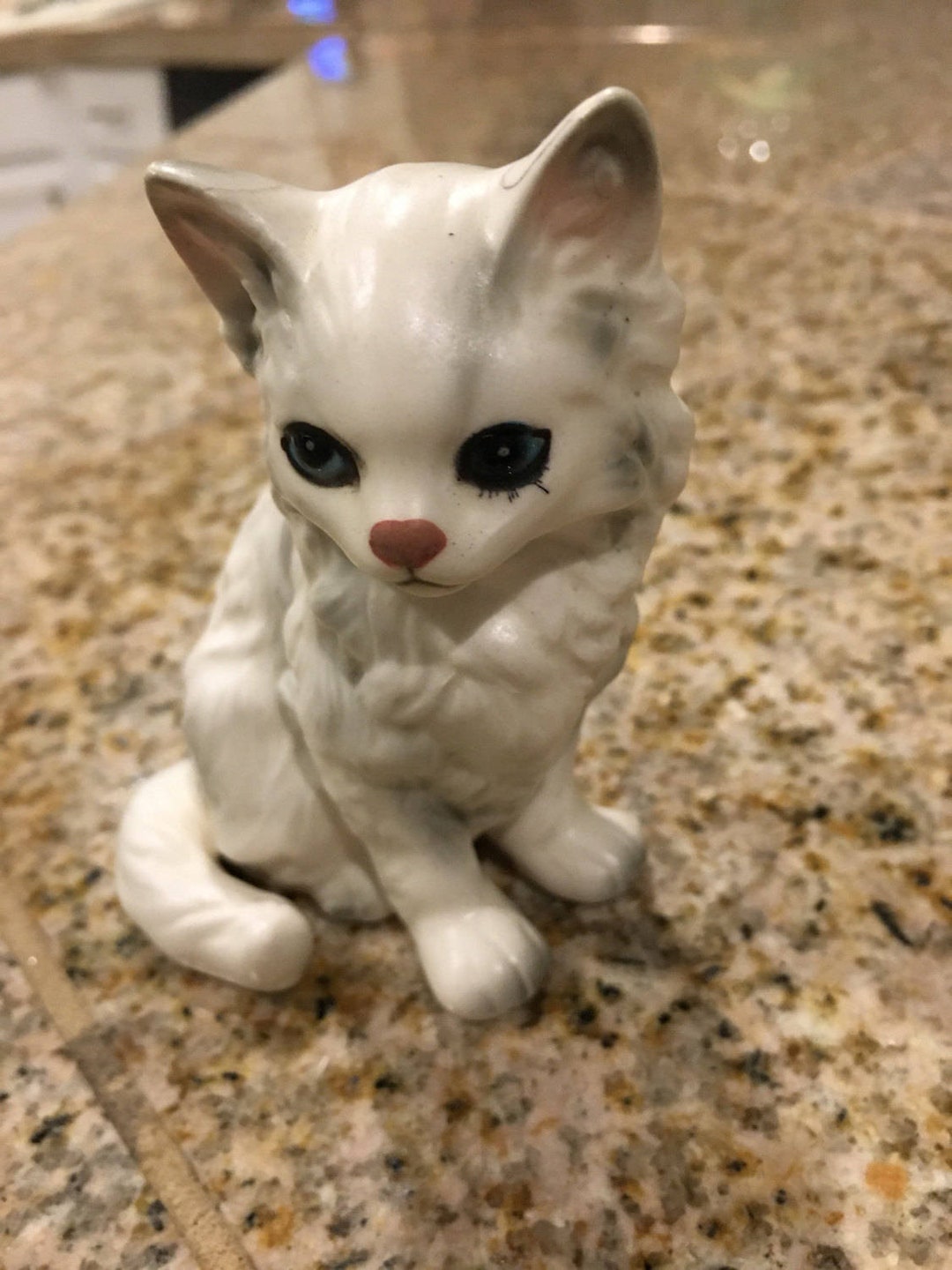 Ceramic Lefton Cats Ceramic Figurine Kitten White - Etsy