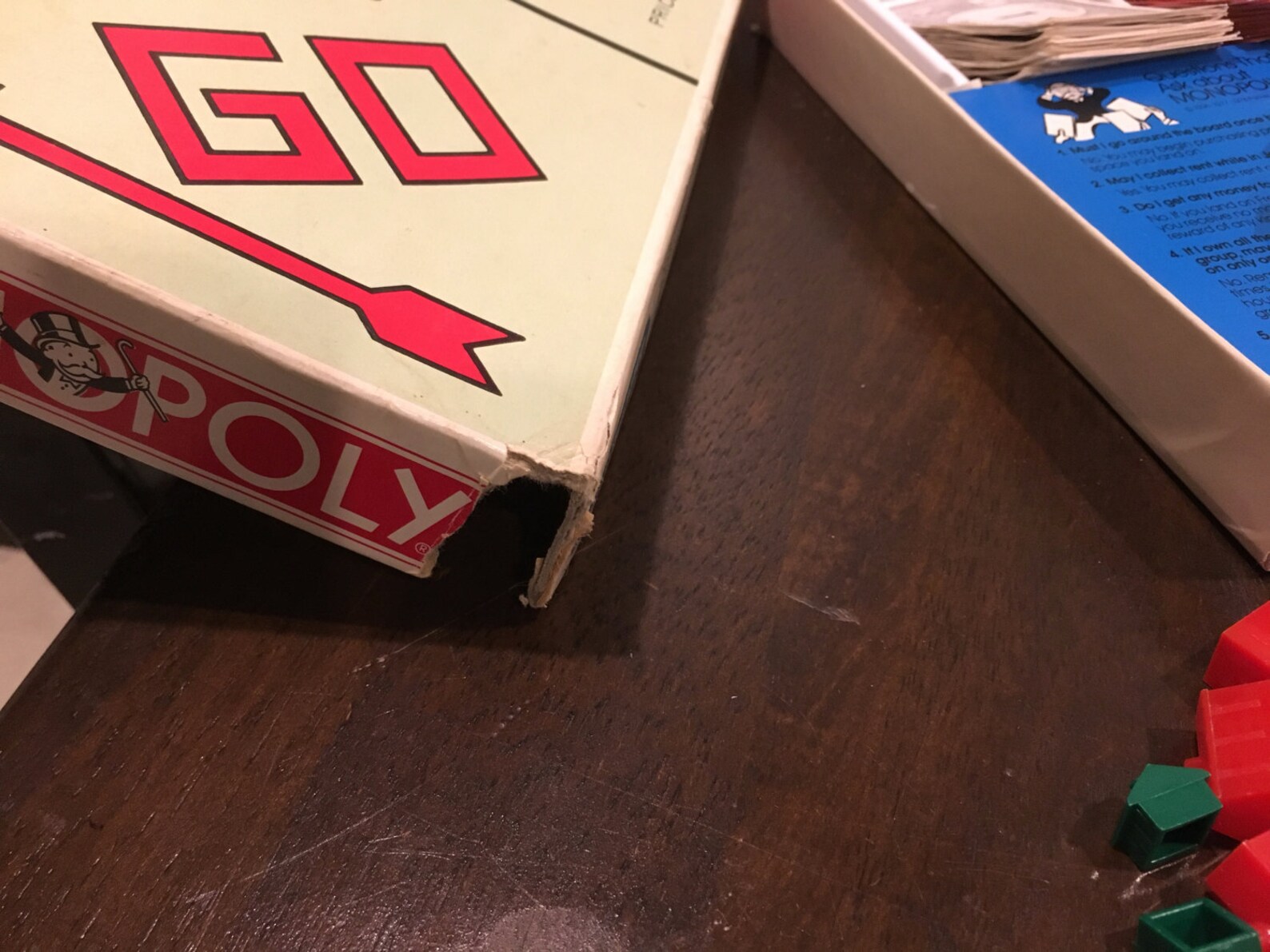 1985 Monopoly Game Board Family Fun Night Vintage - Etsy