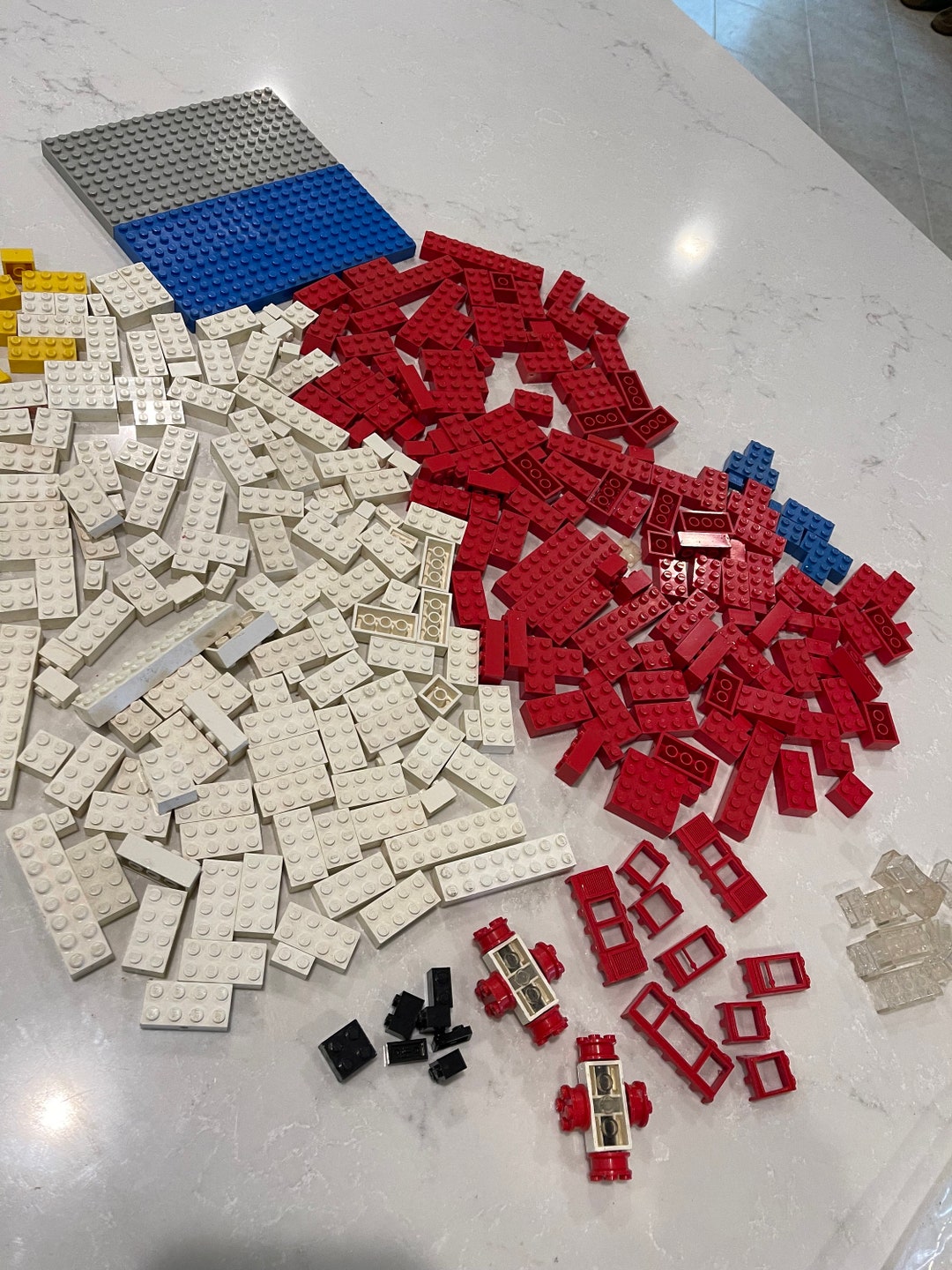 Vintage 1960s LEGO Bricks Set of 200+ Pieces Used - Etsy