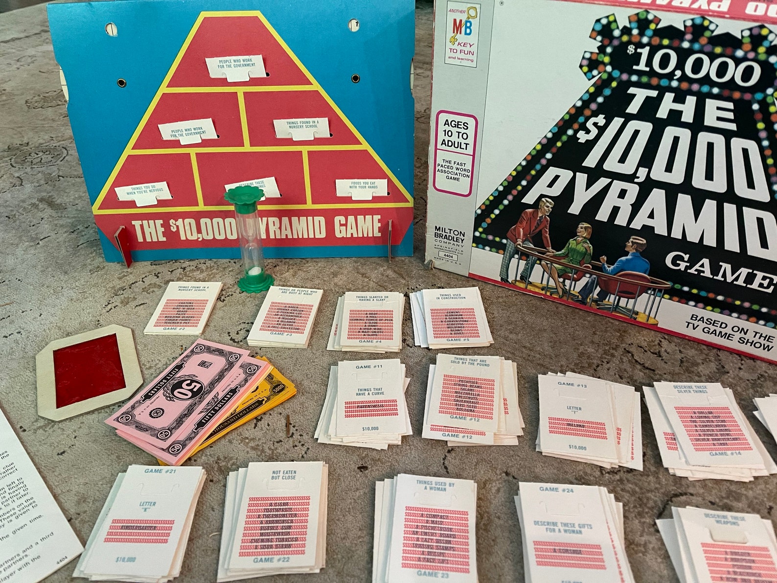 vintage-1974-milton-bradley-the-10000-pyramid-game-etsy