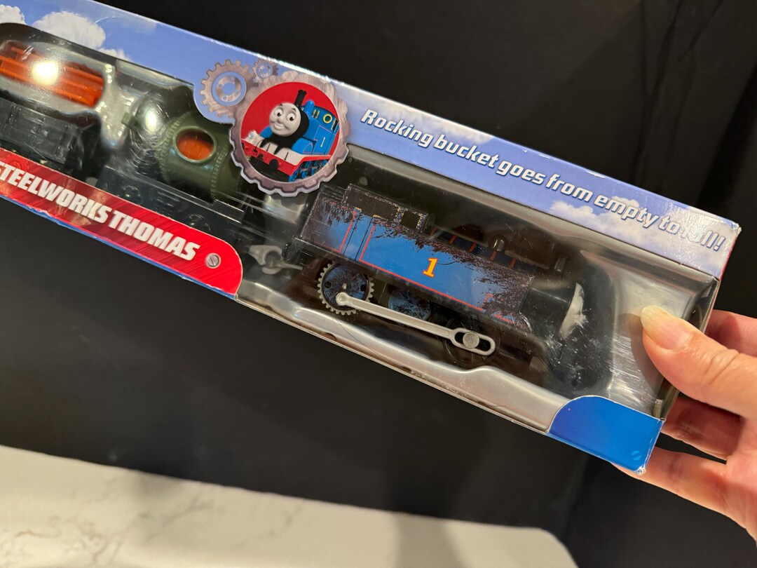 Vintage Thomas & Friends Trackmaster Motorized Steelworks Thomas Train ...