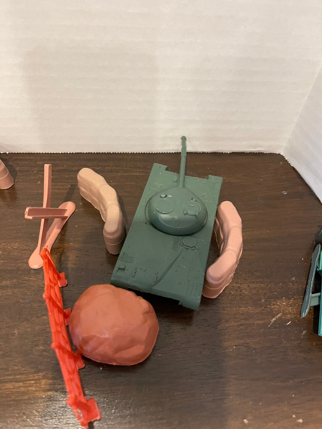 Vintage Tank Green Plastic Army Military Toy - Etsy