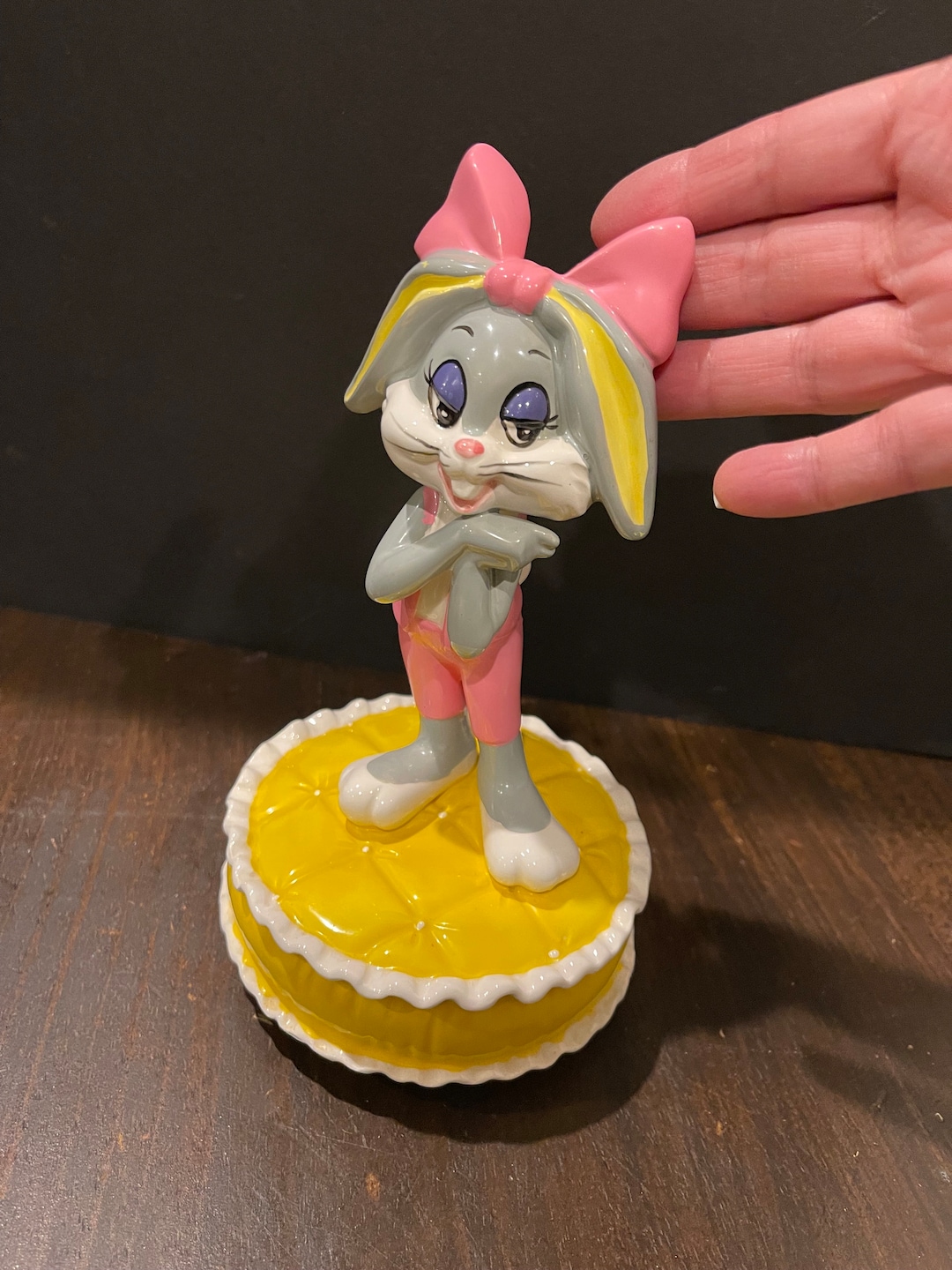 Vintage Bugs Bunny Girlfriend Honey Bunny Music Box - Etsy
