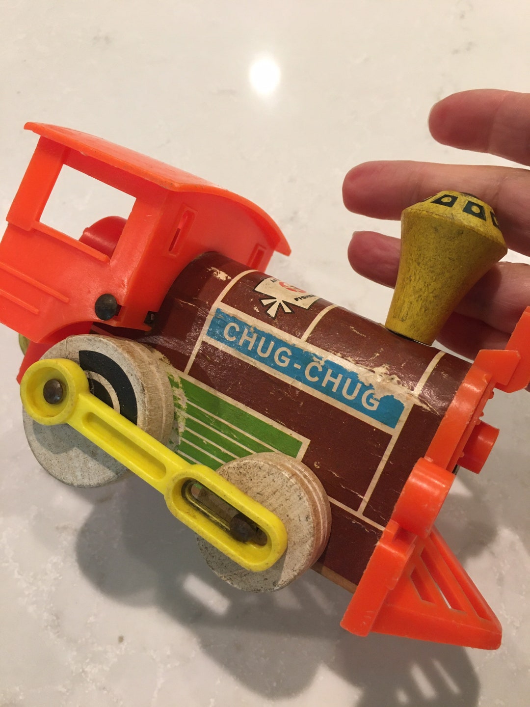 Fisher Price Chug a Lug Train Vintage Toy 1964 - Etsy