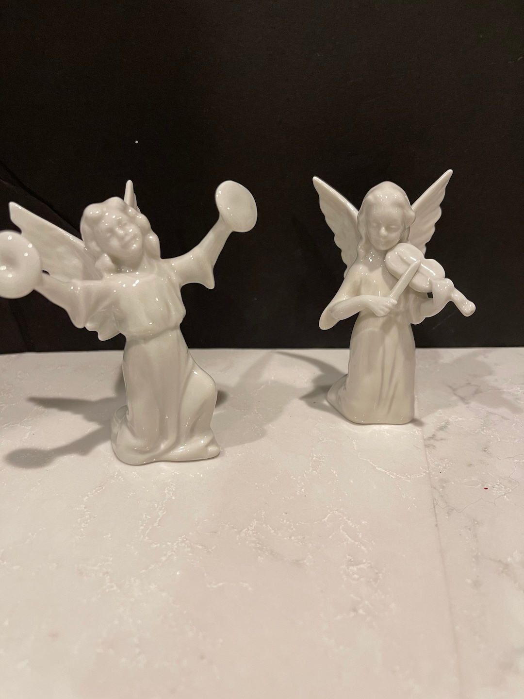 Vintage Porcelain Angel German Dresden Price for One Angel Heavenly ...
