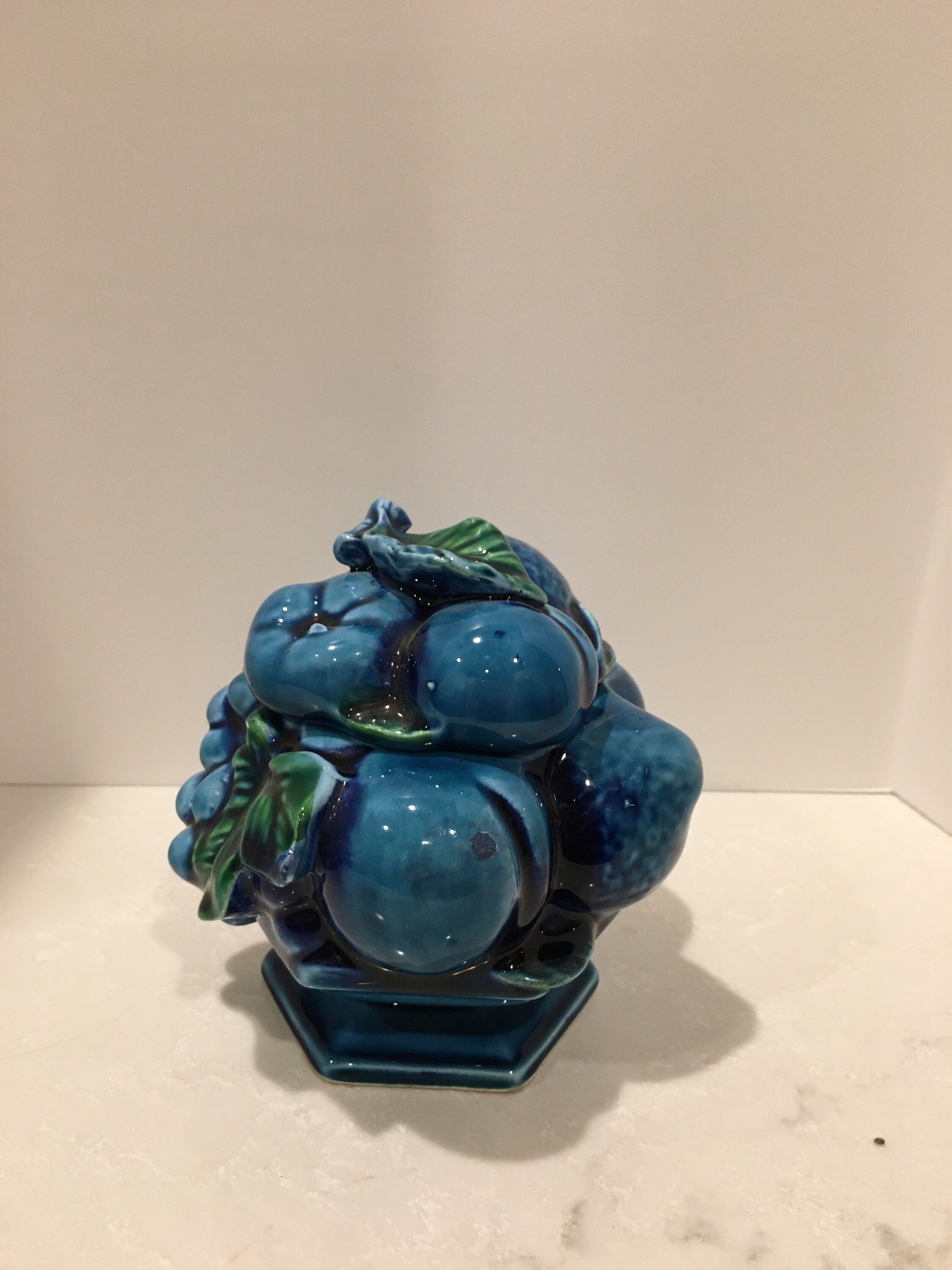 Vintage 1960s Inarco Japan Mood Indigo Blue Sugar Dish Bowl | Etsy