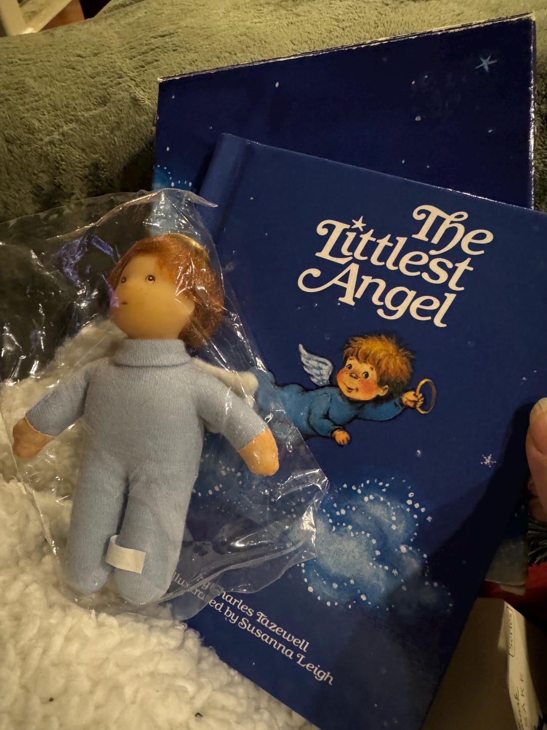 Vintage Avon 1984 the Littlest Angel Story Book With Doll Collectible ...