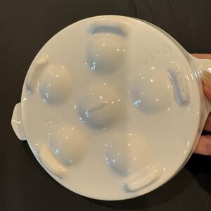 Palette Painting Plate Porcelain Ceramic 6 Slot Watercolor Artist ...