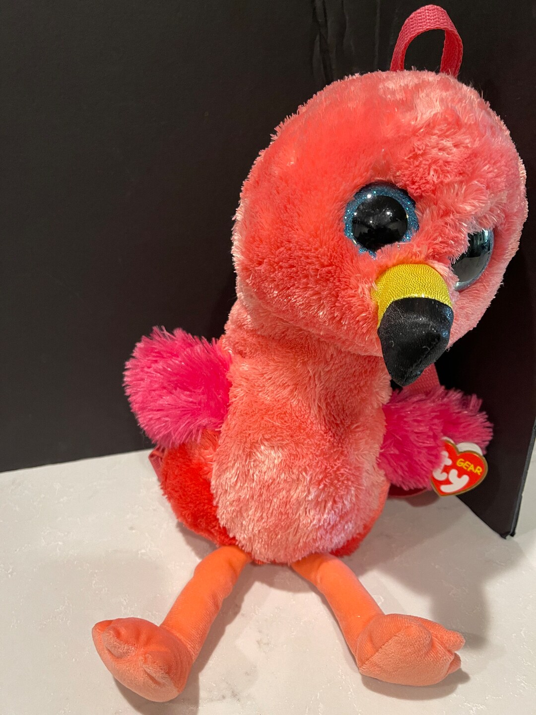 Gilda Backpack Stuffie Pink Flamingo - Etsy