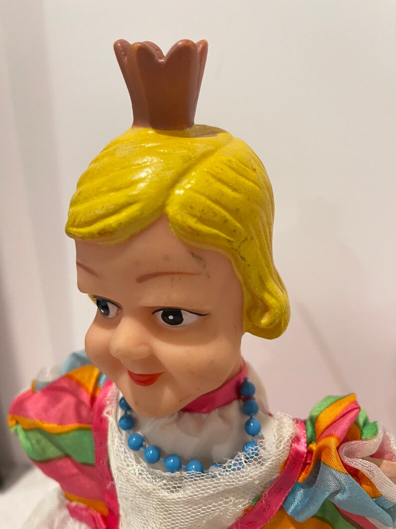 Vintage Rubber Headed Hand Puppet Princess Queen Like Mr - Etsy