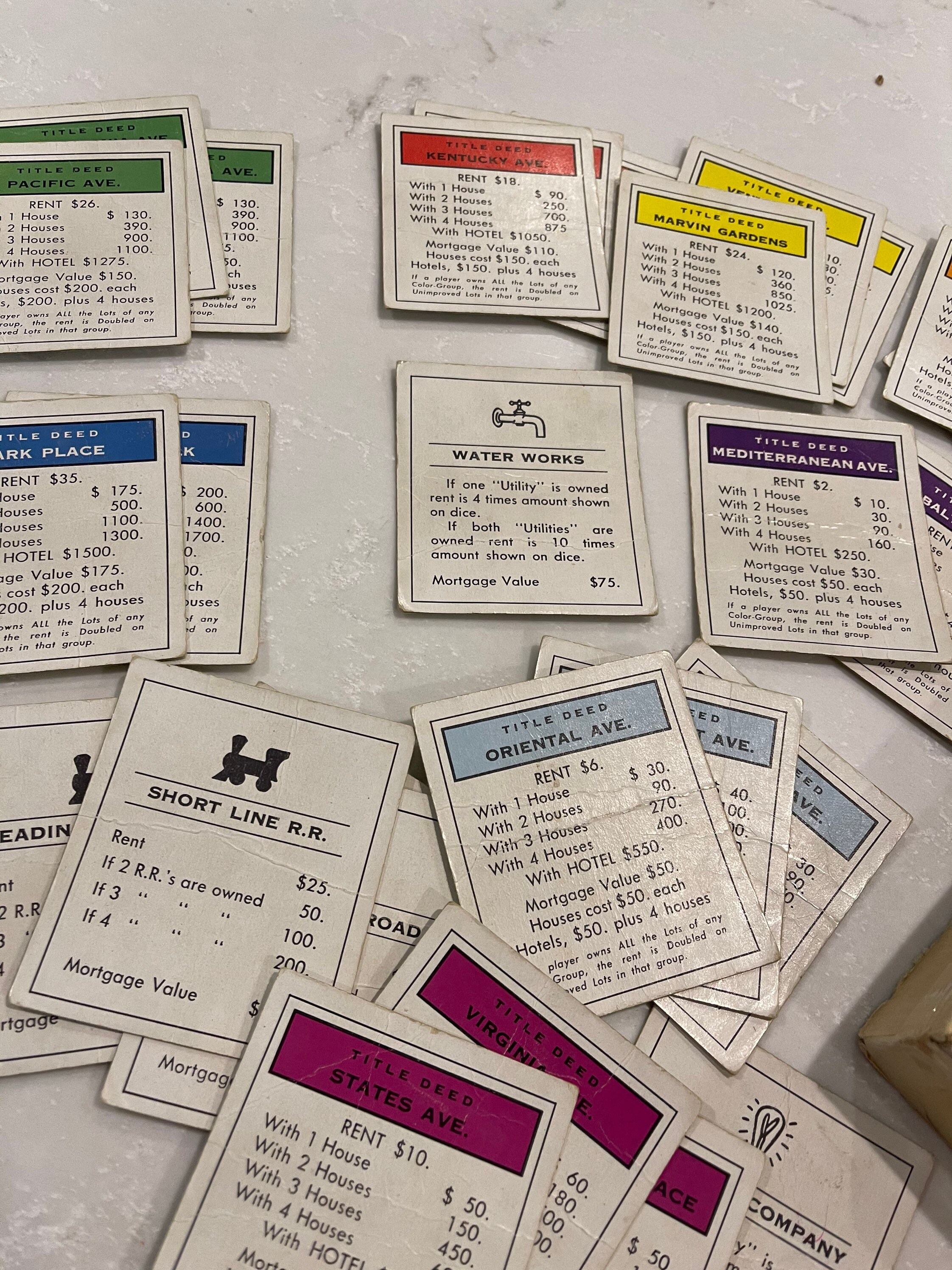 1961 Monopoly Game Board Family Fun Night Vintage - Etsy