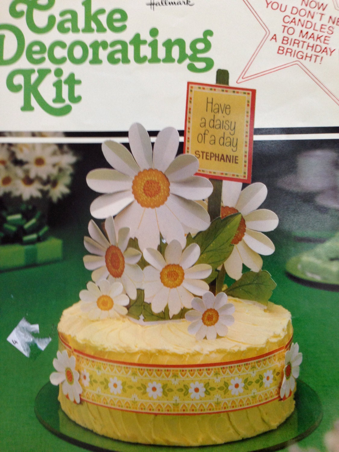 Cake Decorating Kit by Hallmark Daisy Day | Etsy