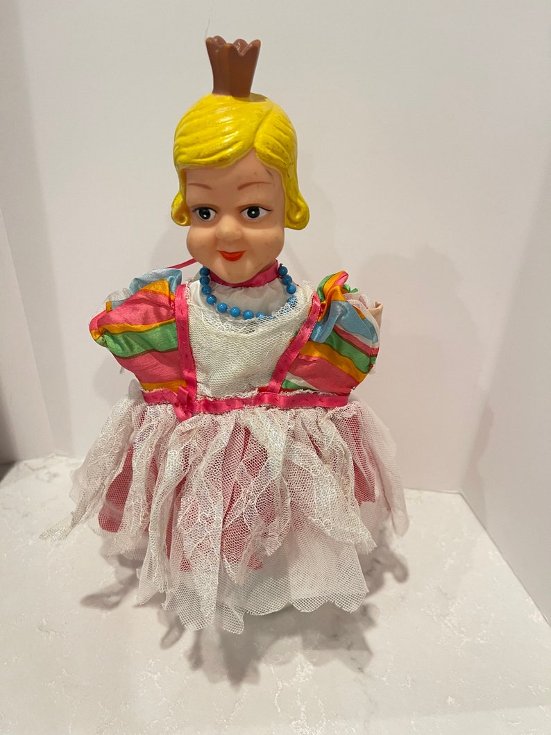 Vintage Rubber Headed Hand Puppet Princess Queen Like Mr - Etsy
