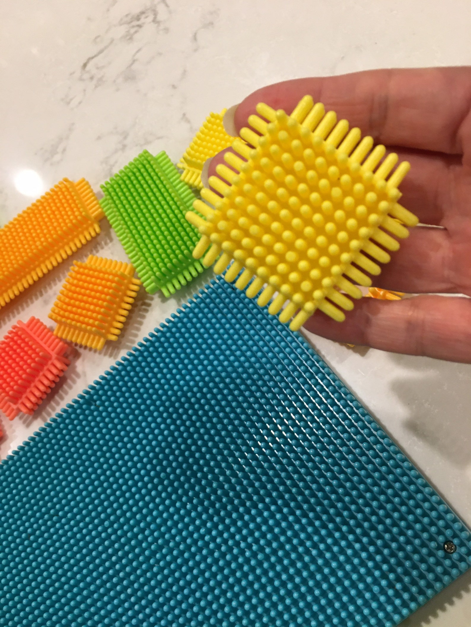 Bristle Parents Block PRESCHOOL Building Construction Toy 24 Pieces Age ...