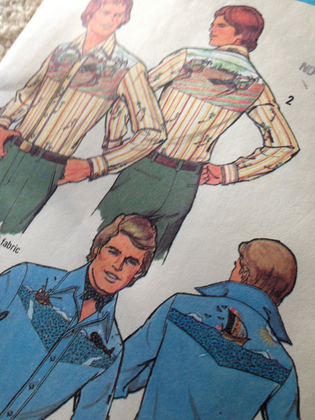 Simplicity 7464 Uncut Sewing Pattern Teen Boy's Shirt Size 14 and 16 - Etsy