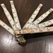 Folding Wooden Ruler Shabby Chic Antique - Etsy