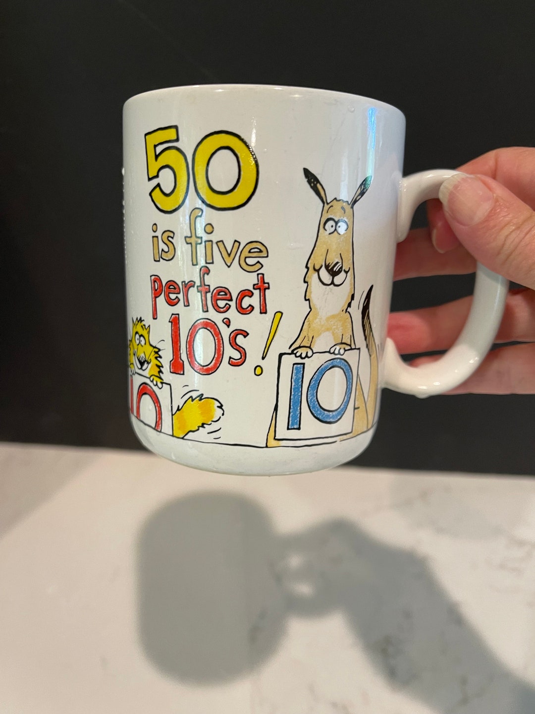 Vintage Hallmark Shoebox Coffee Mug: 50th Birthday Gift - Etsy
