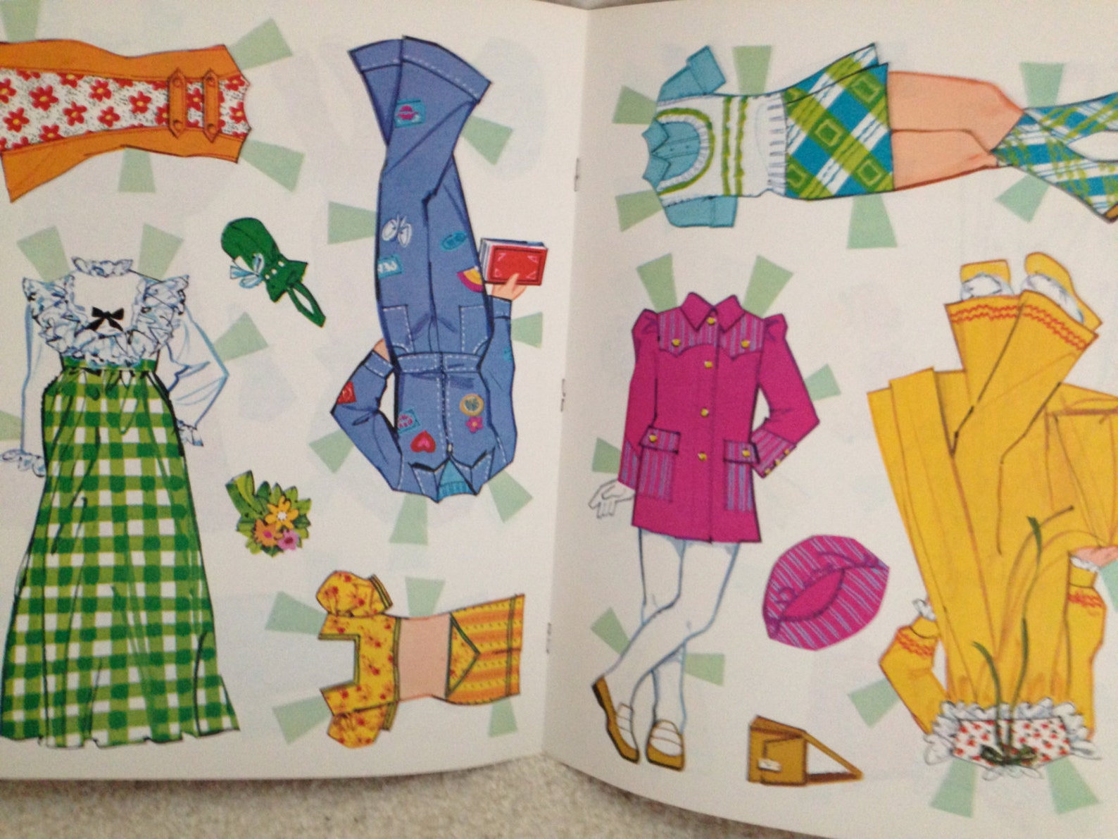 UNCUT Wispy Walker Paper Doll Book by Whitman Precut No Scissors Needed ...