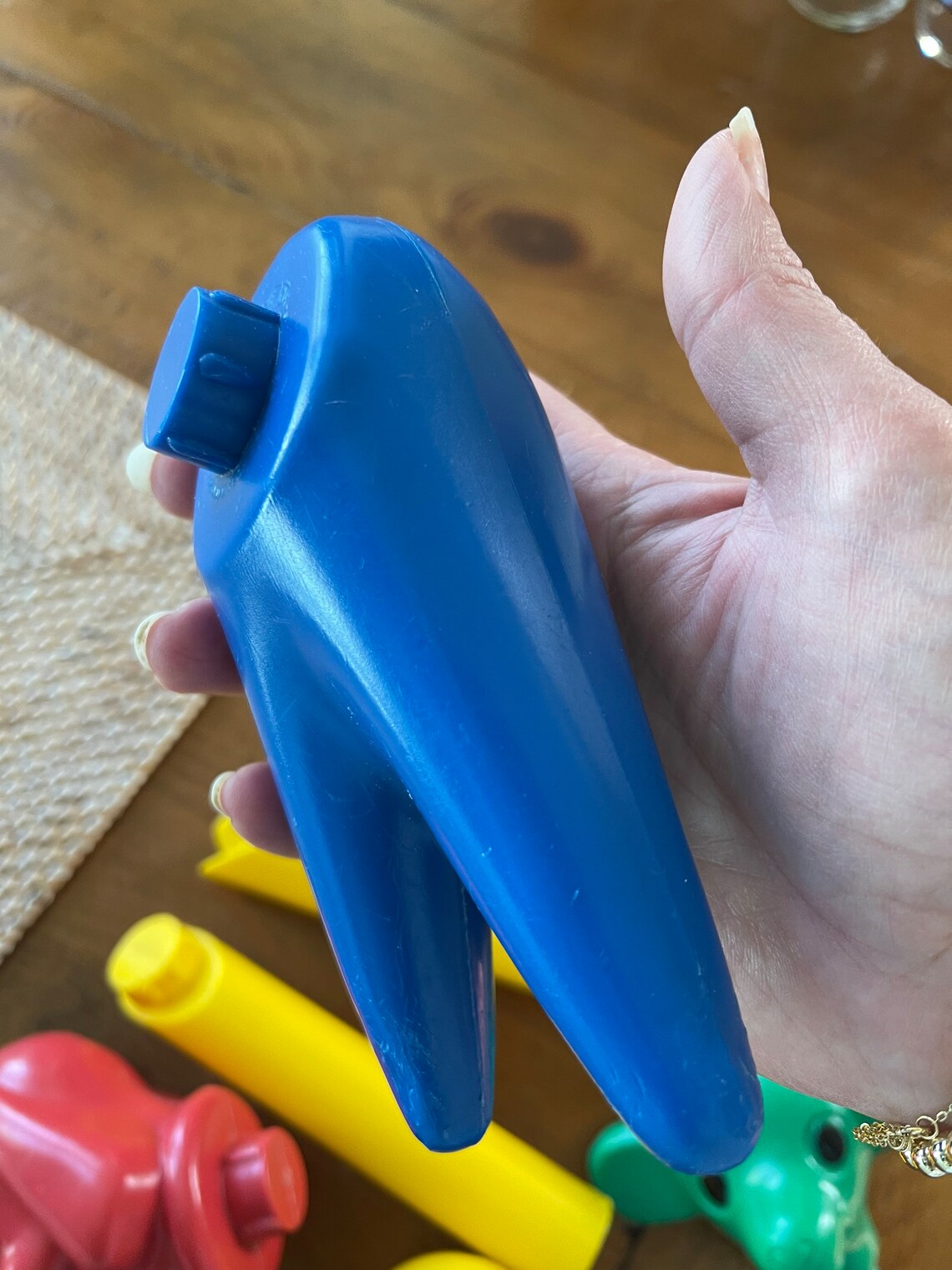 Vintage Tupperware Elephant Giraffe Dog and Extra Pieces Toy - Etsy