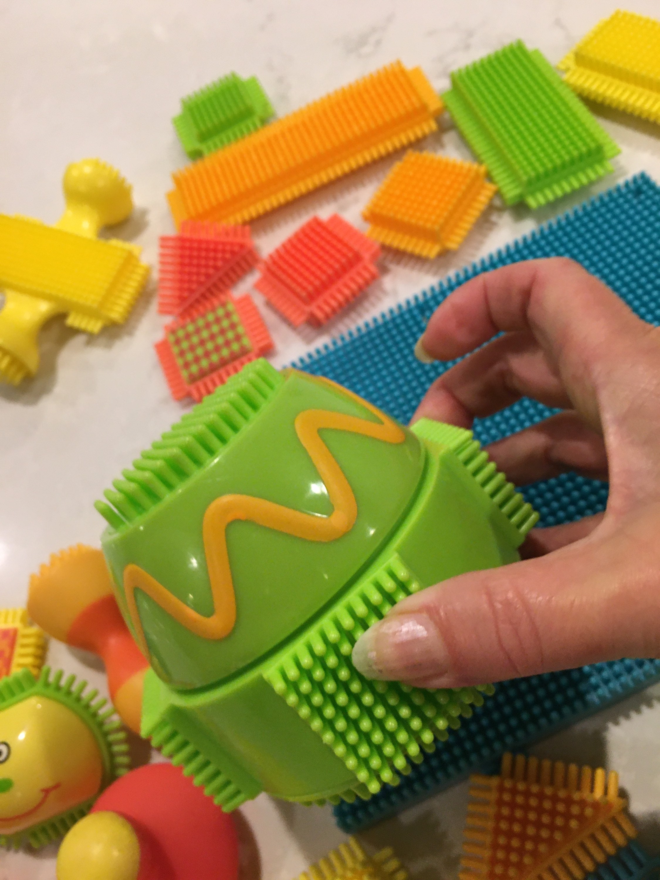 Bristle Parents Block PRESCHOOL Building Construction Toy 24 Pieces Age ...