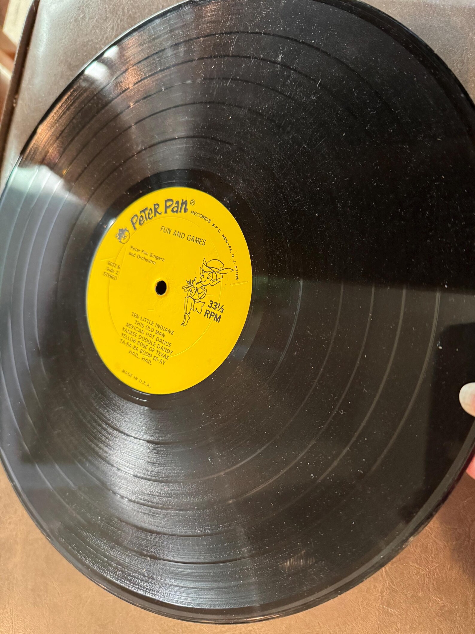Vintage Peter Pan Players – Do the Hokey Pokey and the Bunny Hop Vinyl ...
