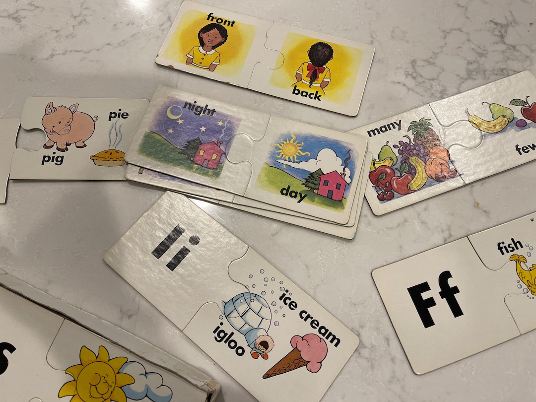 Vintage Big Easy 50's Puzzles Preschool Puzzle - Etsy