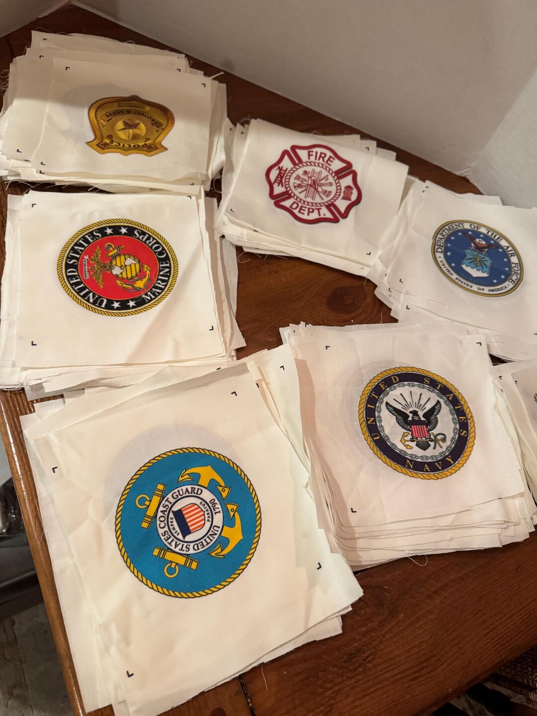 Fabric Panels Army Navy Military Service Patch - Etsy