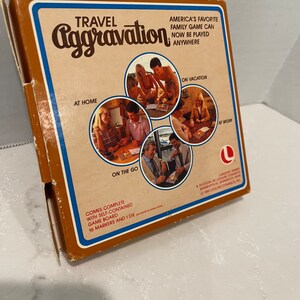 Vintage 1980 Lakeside Games Travel Aggravation Board Game Complete in ...