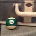 Vintage Pool Ball 14 Number Fourteen Striped Hunter Green - Etsy